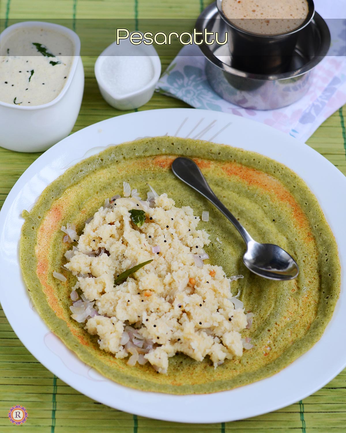 Pesarattu recipe - Raks Kitchen