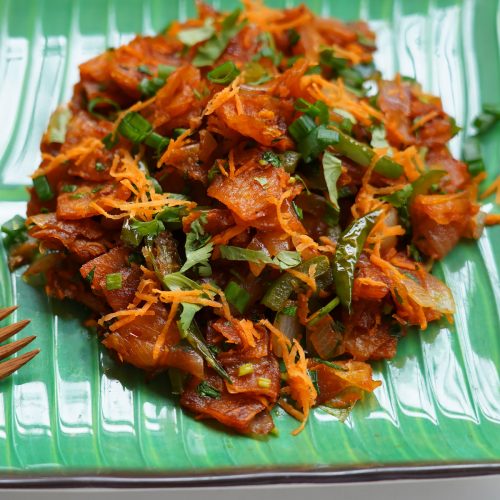 Chilli parotta recipe | Easy dinner ideas - Raks Kitchen