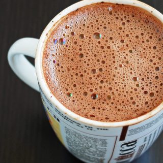 Microwave hot chocolate recipe | Single serving - Raks Kitchen