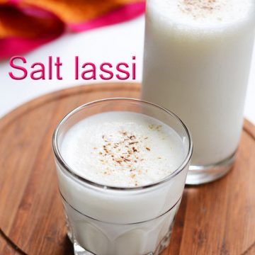 Salted lassi recipe | Salty lassi - Raks Kitchen