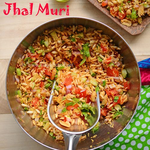 Jhal muri recipe, jhalmuri - Raks Kitchen