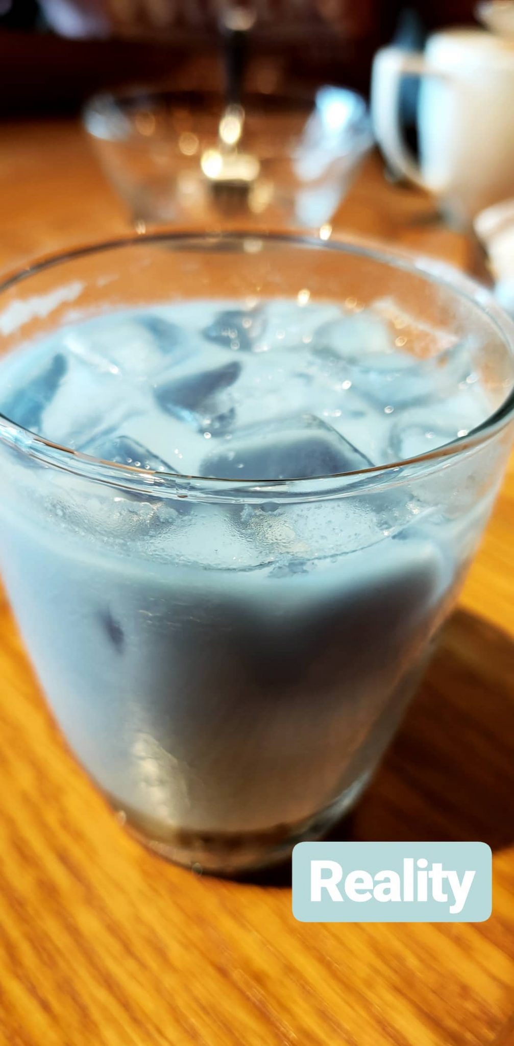 Blue latte recipe, Butterfly pea flower latte - Raks Kitchen