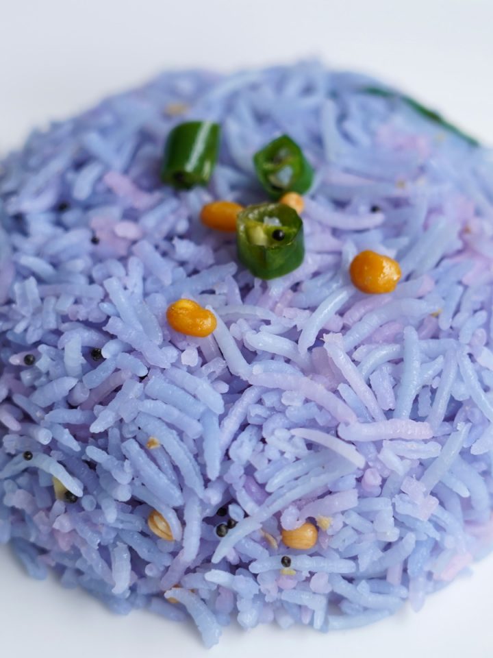 Lemon rice recipe | Tangy Spiced Rice - Raks Kitchen