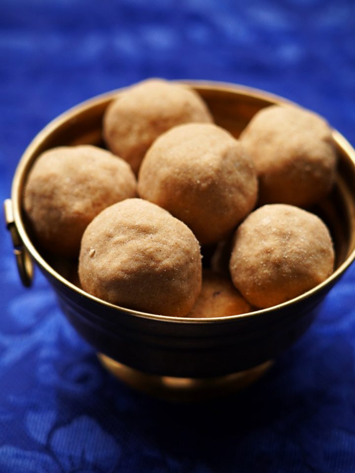 Peanut sesame jaggery ladoo recipe - Raks Kitchen